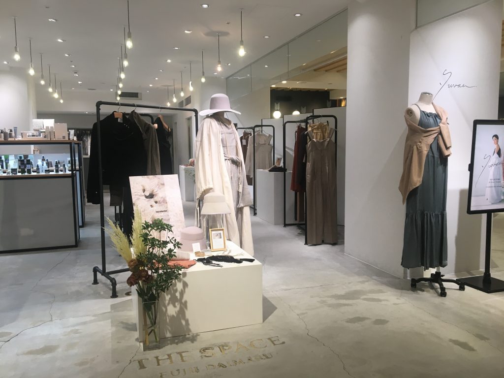 「yuvae.」FUJII DAIMARU POP UP SHOP 1/10(tue)~19(thu) 京都藤井大丸様での2回目となる期間限定 ...